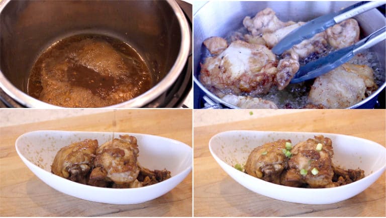 Instant Pot Chicken Adobo - Crispy Style - Dad Got This