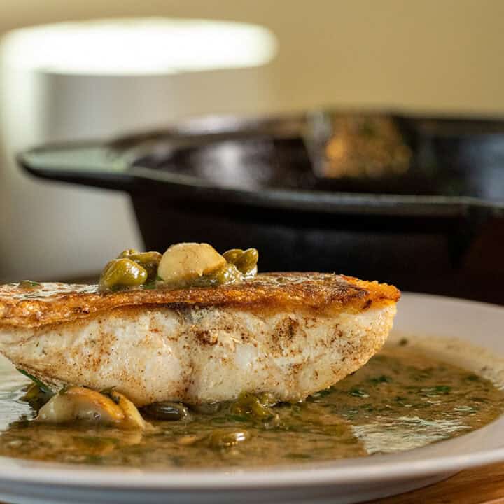 Cast Iron Crispy Skin Red Snapper - Dad Got This
