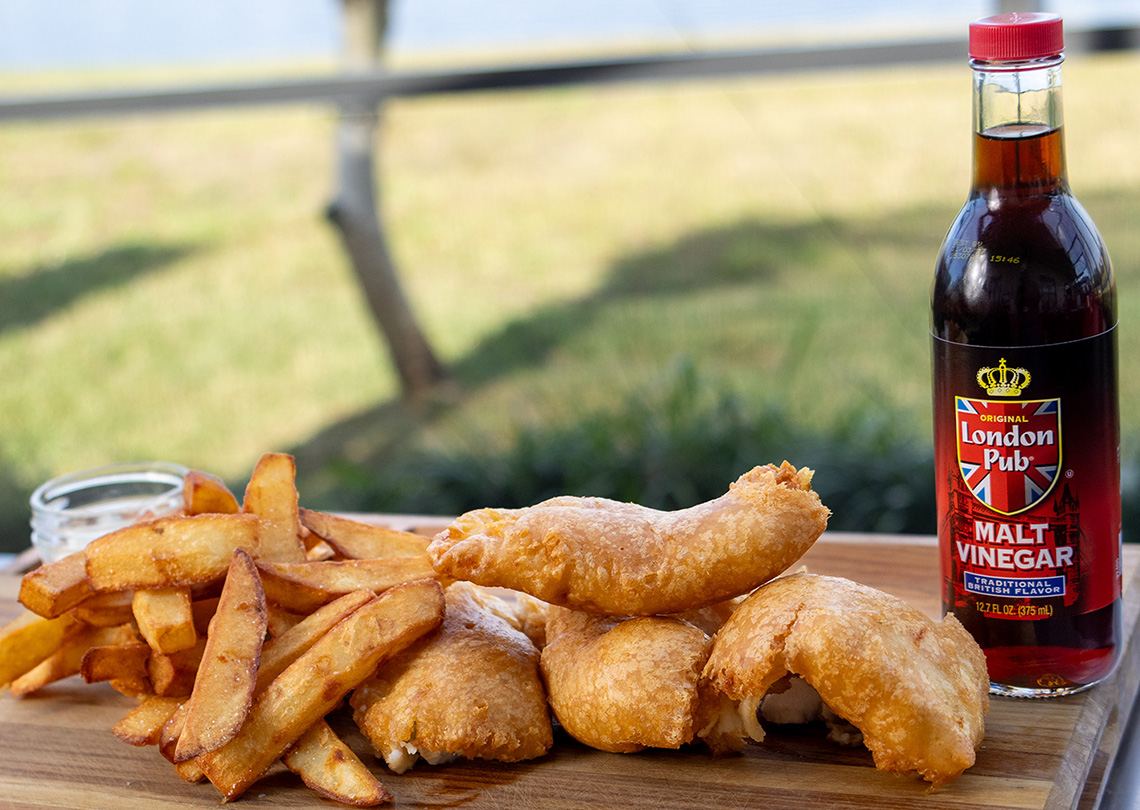 Pub Style Fish and Chips - Dad Got This